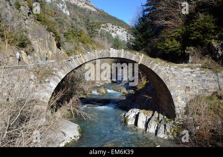 Winter river in the Pyrenees Stock Photo - Alamy