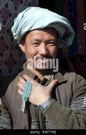 Hazara Man In Bamiyan, Bamian Province, Afghanistan Stock Photo - Alamy