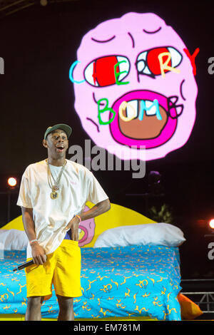Tyler, The Creator performs on day two of the Lollapalooza music ...