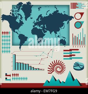 Set elements of infographics. World Map Stock Vector Image & Art - Alamy