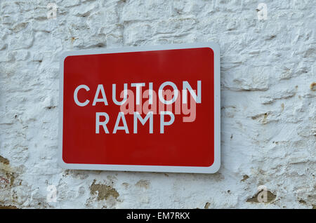 Speed ramp hump Stock Photo - Alamy