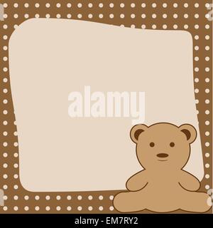 background of baby bib pattern, vector illustration Stock Vector Image ...