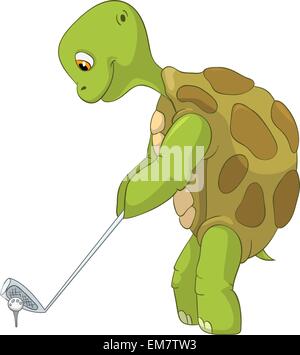 Turtle cartoon design, Summer vacation tourism and season theme Vector ...