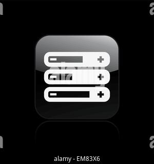 Vector illustration of single isolated levels icon Stock Vector Image ...