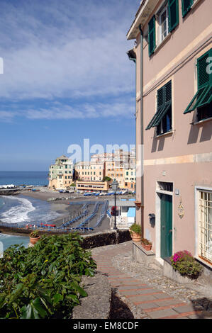 The town of Bogliasco Liguria Italy Stock Photo - Alamy