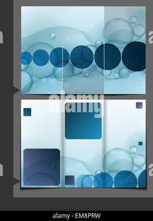 Flyer Template with Water Bubbles Stock Vector Image & Art - Alamy
