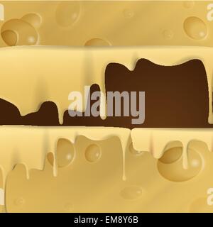 Yellow cheese, illustration, vector on a white background Stock Vector ...