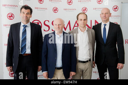 Burgwedel, Germany. 15th Apr, 2015. Founder of German drugstore chain ...
