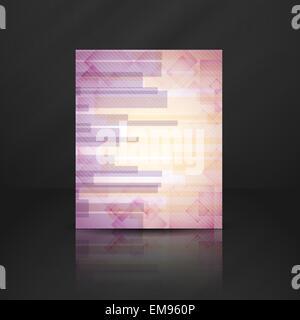 Abstract Pink Rectangle Shapes Background Stock Vector Image & Art - Alamy