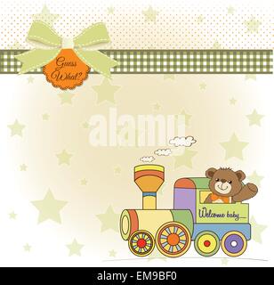baby shower cute little bear and sloth cartoon vector illustration ...