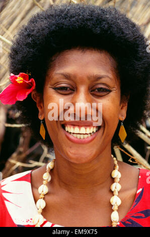 Fijian shell necklace Stock Photo - Alamy