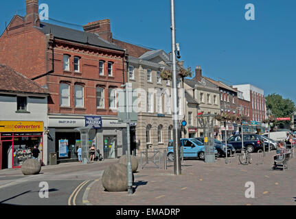 Andover, Shops, Hampshire, England Stock Photo - Alamy