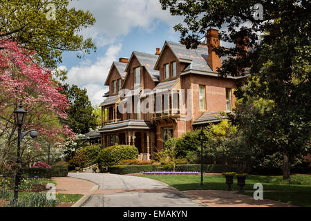 Raleigh, North Carolina. Executive mansion, residence of the Stock ...