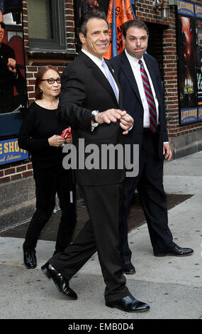 Celebrities outside the Ed Sullivan Theater as they arrived for their ...