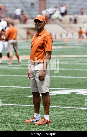 April 18, 2105: Texas Longhorns wide receiver Daje Johnson (23) during ...