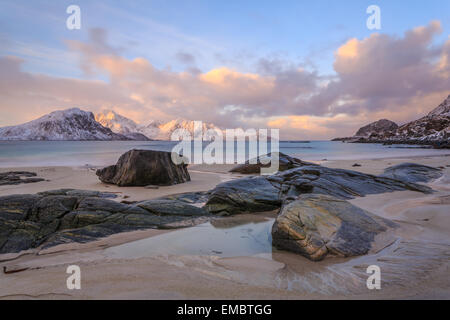 background, beach, cloudless, coast, coastal, cold, fjord, flow ...