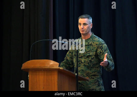 Quezon City, Philippines. 20th Apr, 2015. U.S. Marine Corps Brigadier ...