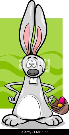 Humor Easter Card with Cheerful Eggs with Ears Stock Vector Image & Art ...