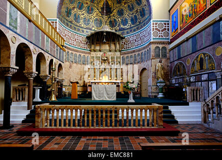 Catholic University Church Dublin Ireland interior. Founded by Cardinal ...