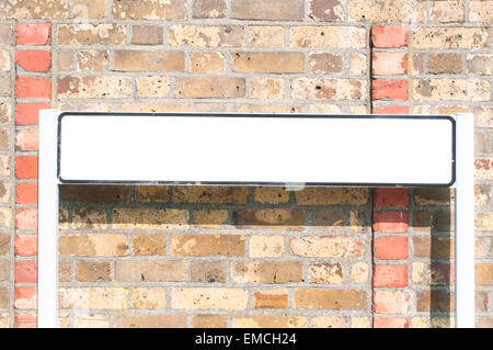 Blank London road sign for the Tite in London, UK Stock Photo - Alamy