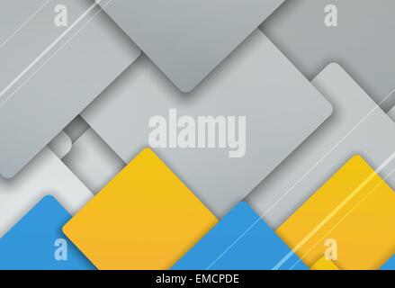 Vector abstract background with colorful layers Stock Vector Image ...