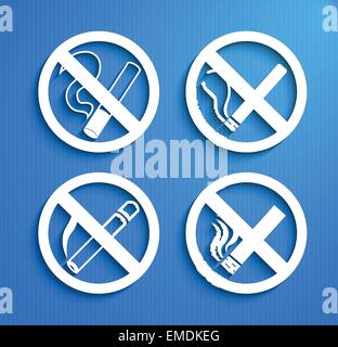 No smoking symbols Stock Vector Image & Art - Alamy