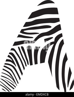 Font zebra, letter B Stock Vector Image & Art - Alamy