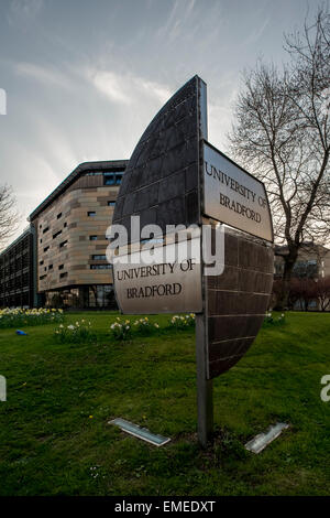 The University of Bradford is a public, plate glass university located ...
