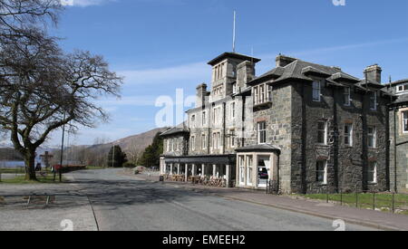 The Drummond Hotel in St Fillans on the shore of Loch Earn in Scotland ...