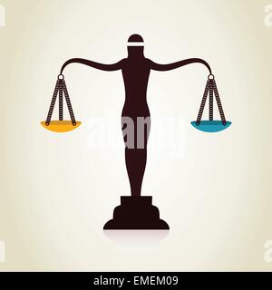 Femida vector illustration Stock Photo: 80499655 - Alamy