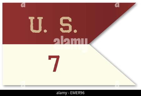 7th Cavalry Flag Stock Vector Image & Art - Alamy