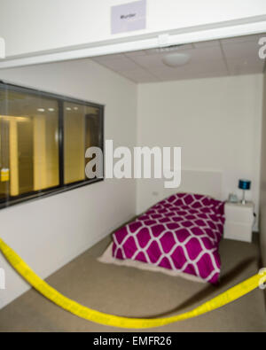 Sydney, Australia. 21st Apr, 2015. The various crime simulation rooms ...