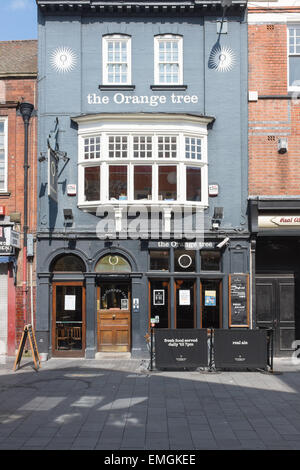 The Orange Tree public house in Totteridge Village, London, UK Stock ...