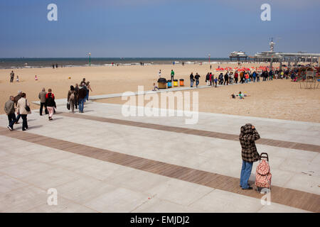 Den Haag and the beach of Scheveningen in the netherlands Stock Photo ...
