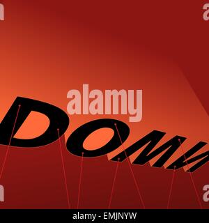 Motivational poster to success with the letters going up Stock Vector ...