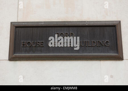 Ford House Office building - Washington, DC USA Stock Photo - Alamy