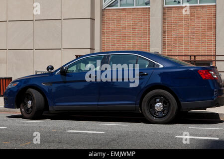 Unmarked police car (unmarked police vehicle) - USA Stock Photo - Alamy