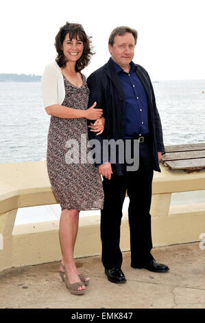 Fiona Dolman poses for the photocall 'Midsomer Murders' ('Inspecteur ...