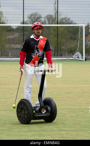 Segway Polo player Stock Photo - Alamy