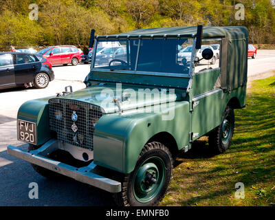Mark 1 Land Rover. Derbyshire, England, UK Stock Photo - Alamy