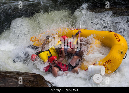 Bull Sluice rapid on Chattooga RIver Stock Photo - Alamy