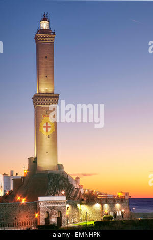 Lighthouse of Genoa Stock Photo - Alamy