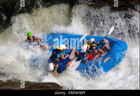 Bull Sluice rapid on Chattooga River Stock Photo - Alamy
