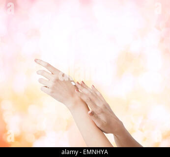 female soft skin hands Stock Photo - Alamy