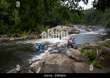 RAPIDS BULL SLUICE CHATTOOGA RIVER GEORGIA SOUTH CAROLINA WHITEWATER ...