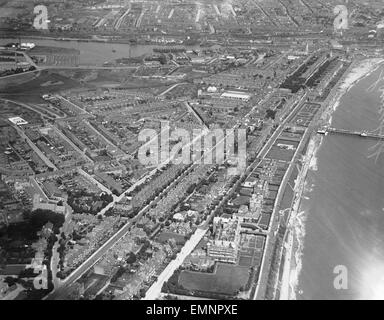 Aerial view of Lowestoft. Circa 1926 Stock Photo - Alamy