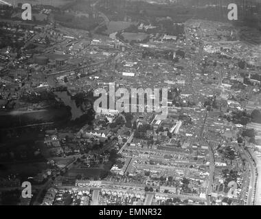 Aerial view of Maidstone, Kent. Circa 1926 Stock Photo - Alamy