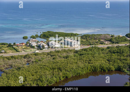 Montego Bay, Jamaica Coastline Aerial View Stock Photo - Alamy