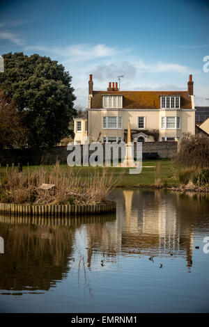 Rottingdean village pond Stock Photo - Alamy