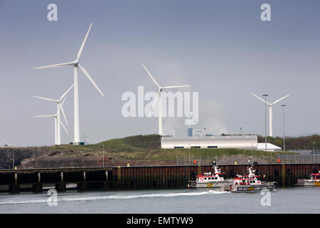 UK, Cumbria, Workington, coast, Irish Sea cliffs Stock Photo: 81683290 ...